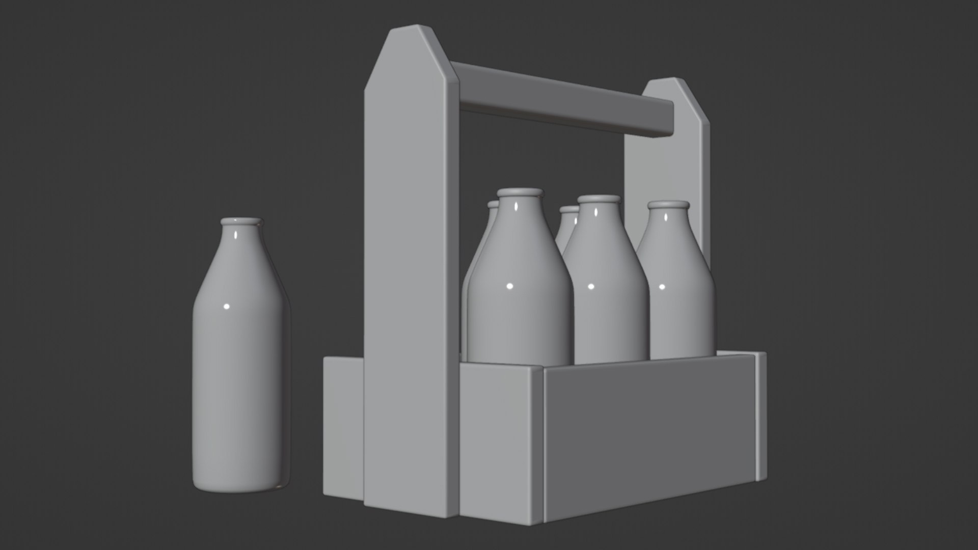 3D Milk 002 Model - TurboSquid 2245699