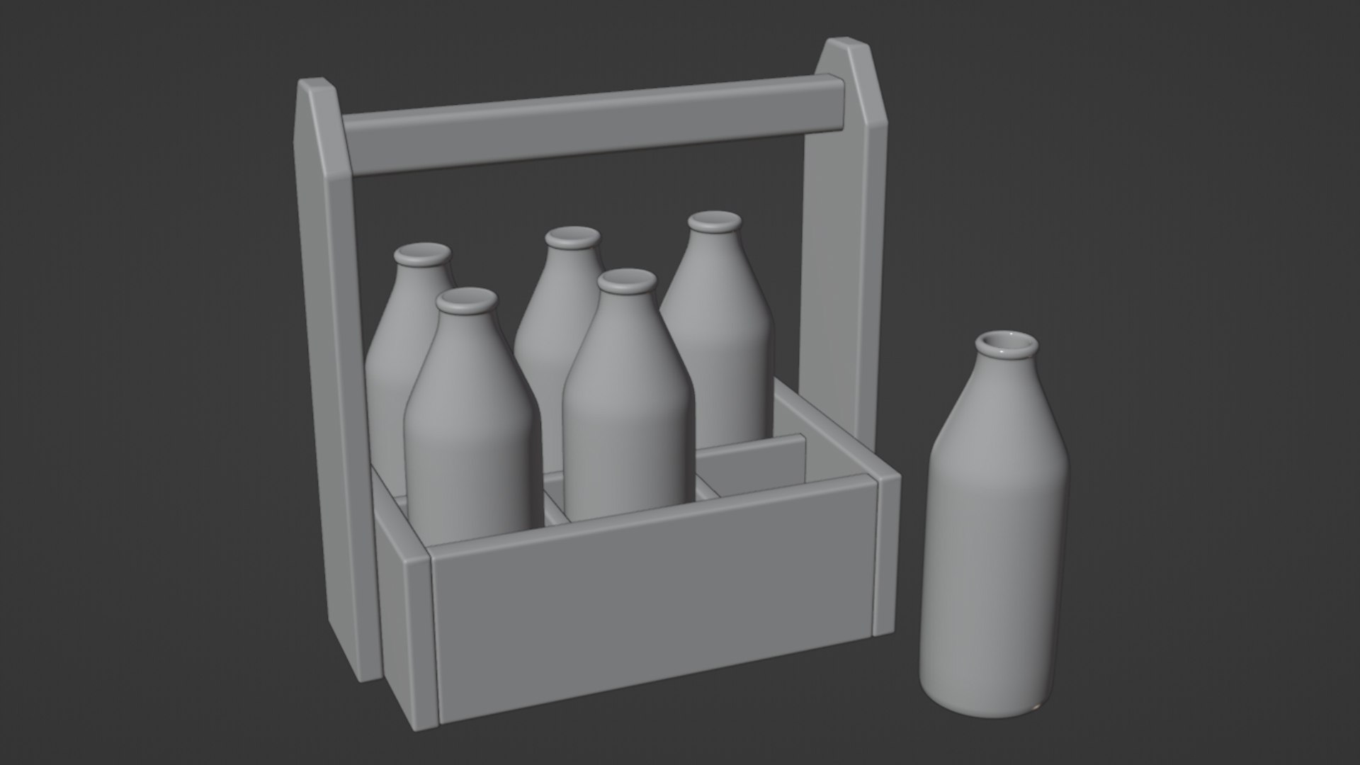 3D Milk 002 Model - TurboSquid 2245699