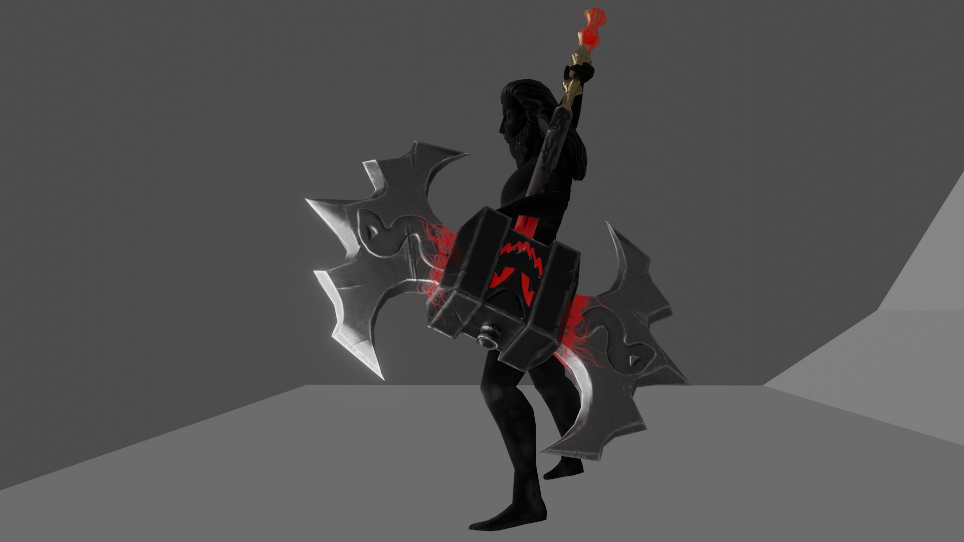 Evilish axe 3D model - TurboSquid 2177227