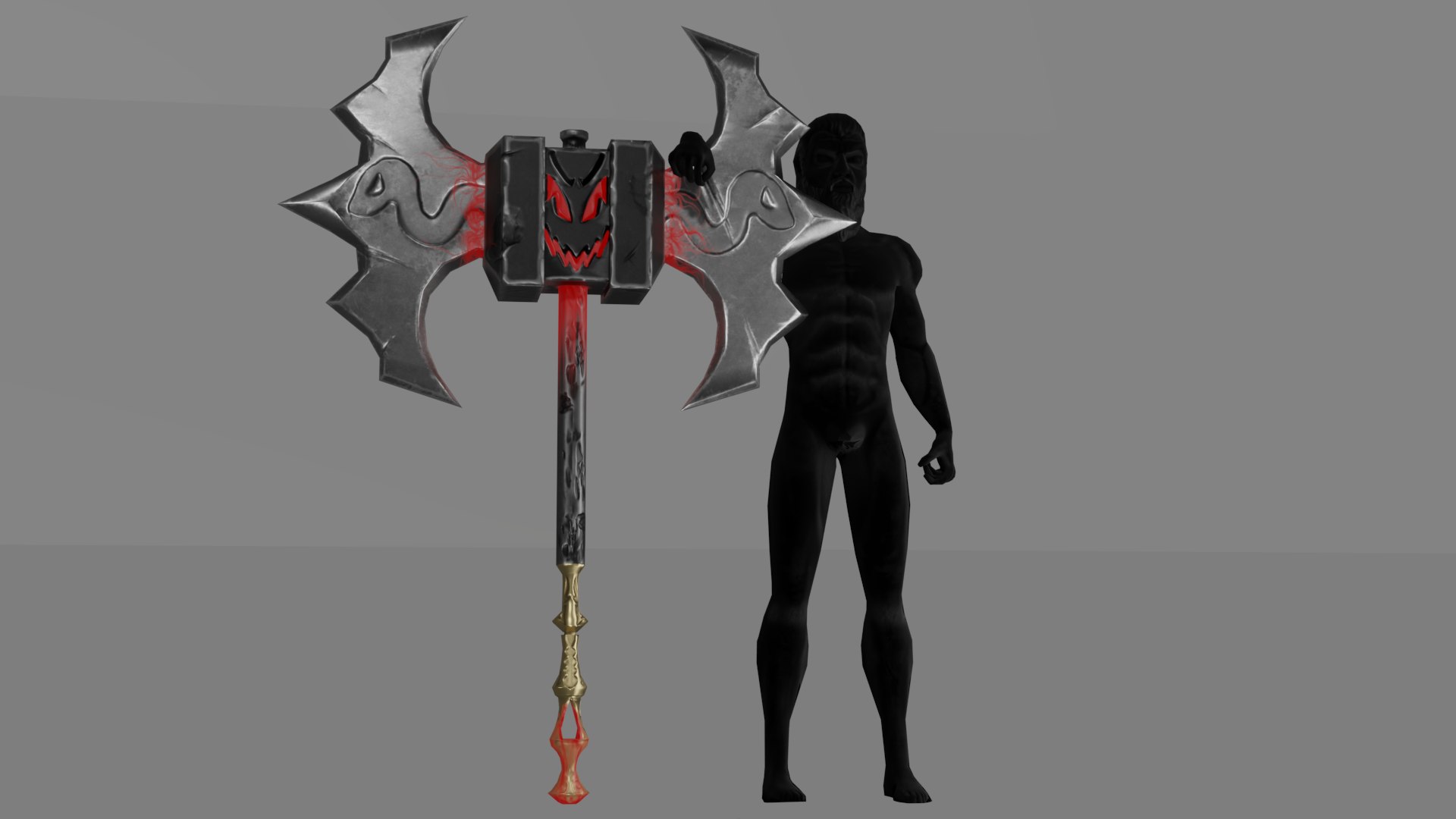 Evilish axe 3D model - TurboSquid 2177227