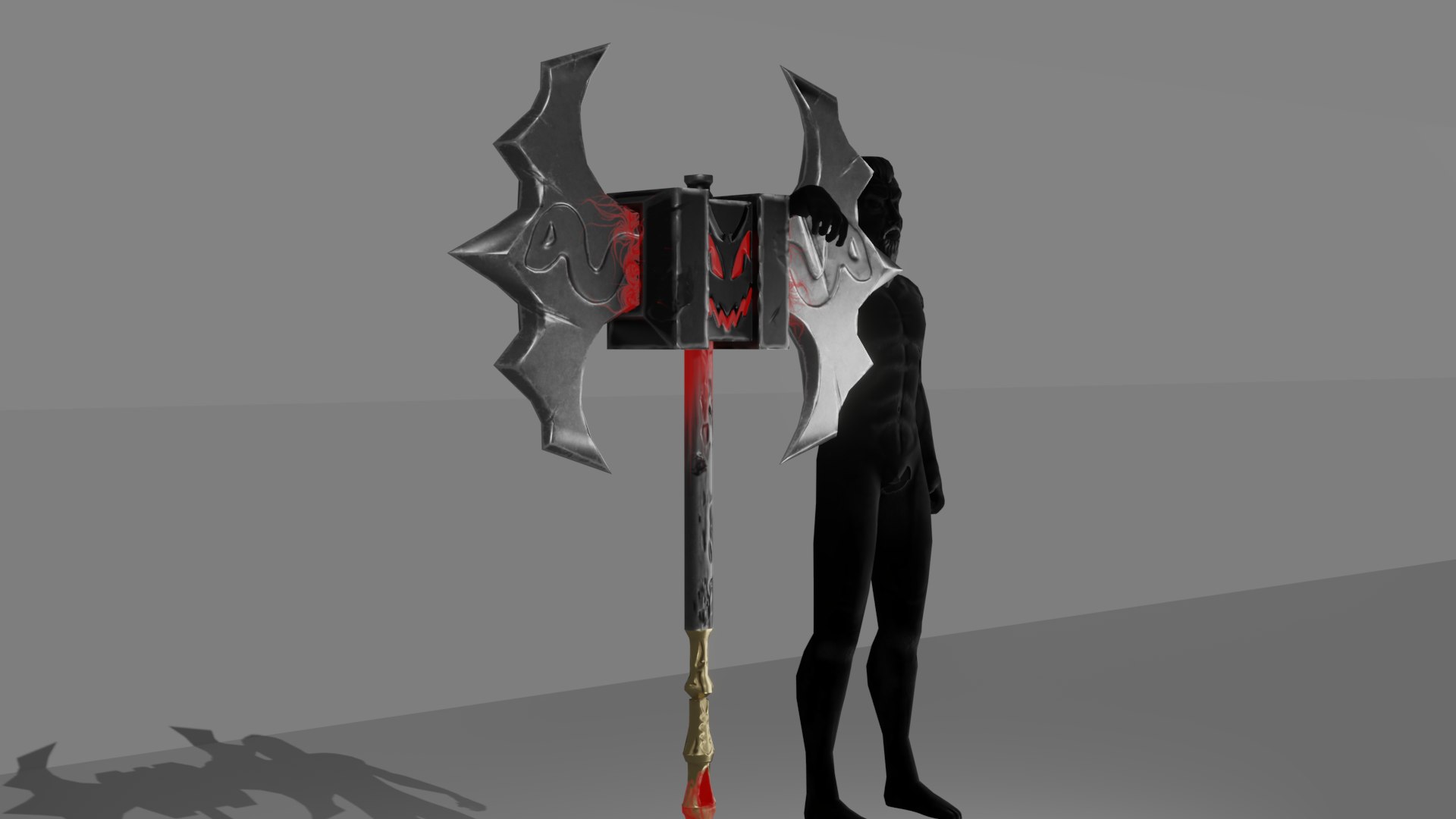 Evilish axe 3D model - TurboSquid 2177227