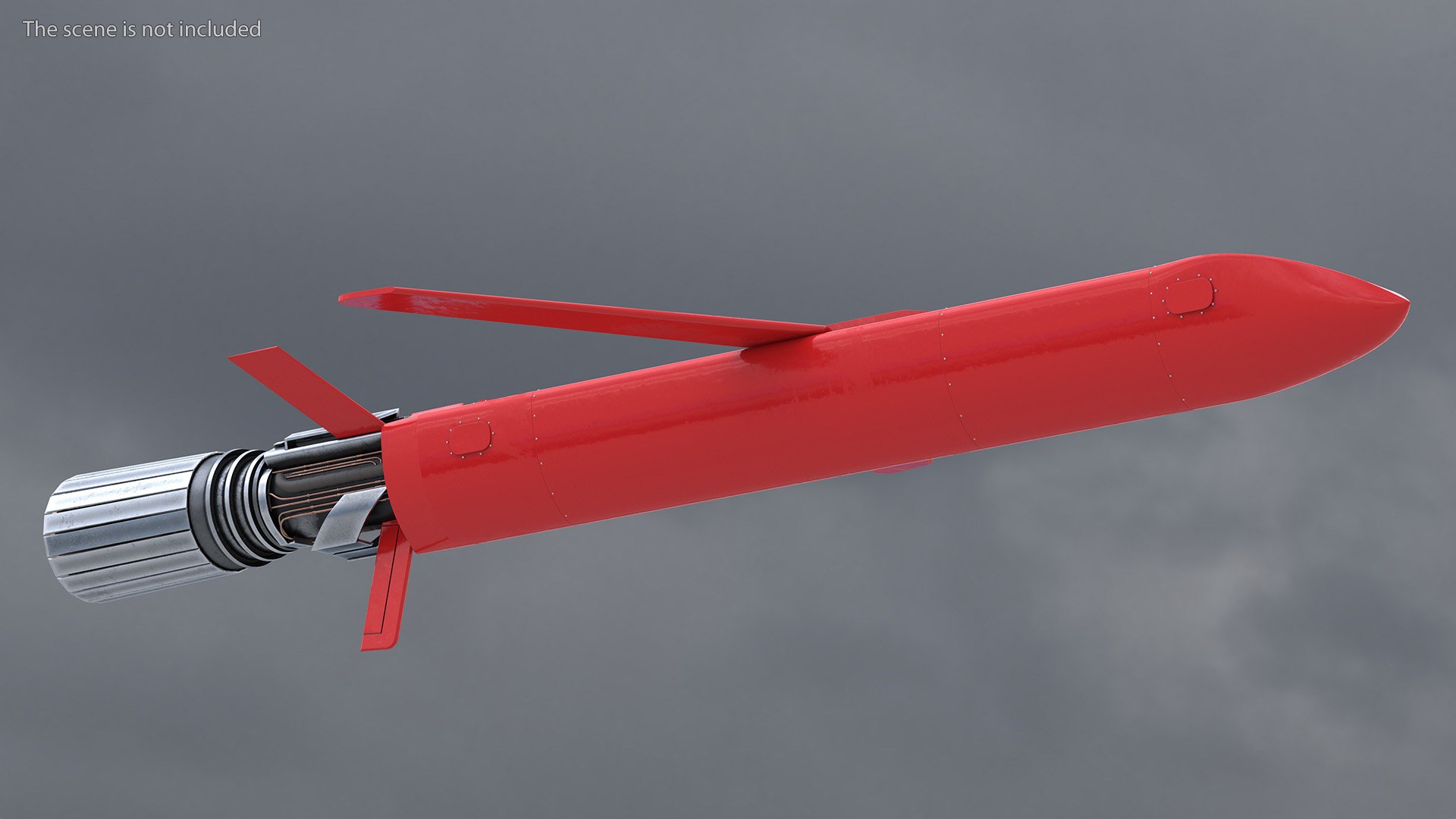 3D Nuclear Cruise Missile Burevestnik 9M730 SSC-X-9 Skyfall - TurboSquid 2222208