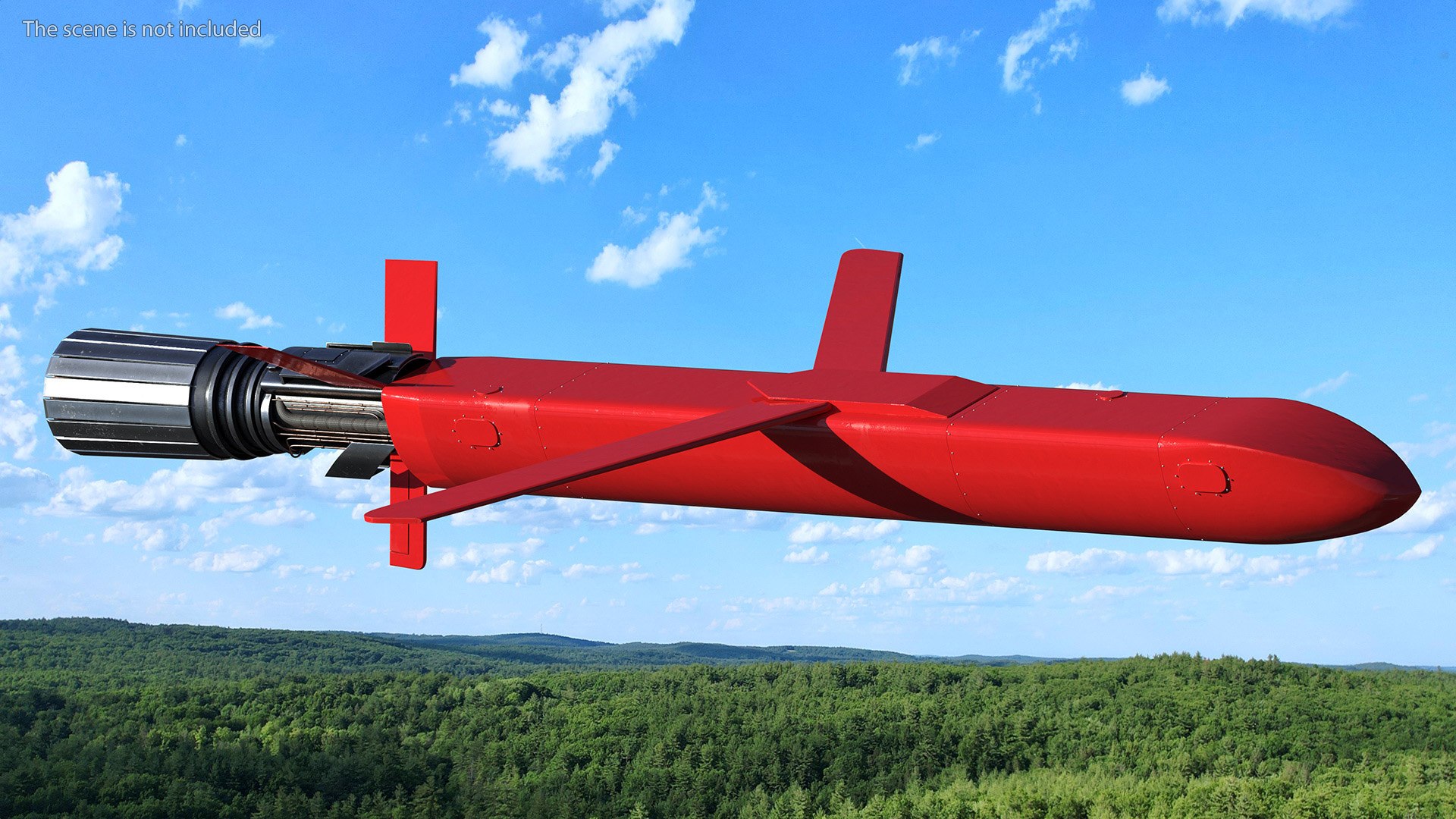 3D Nuclear Cruise Missile Burevestnik 9M730 SSC-X-9 Skyfall ...