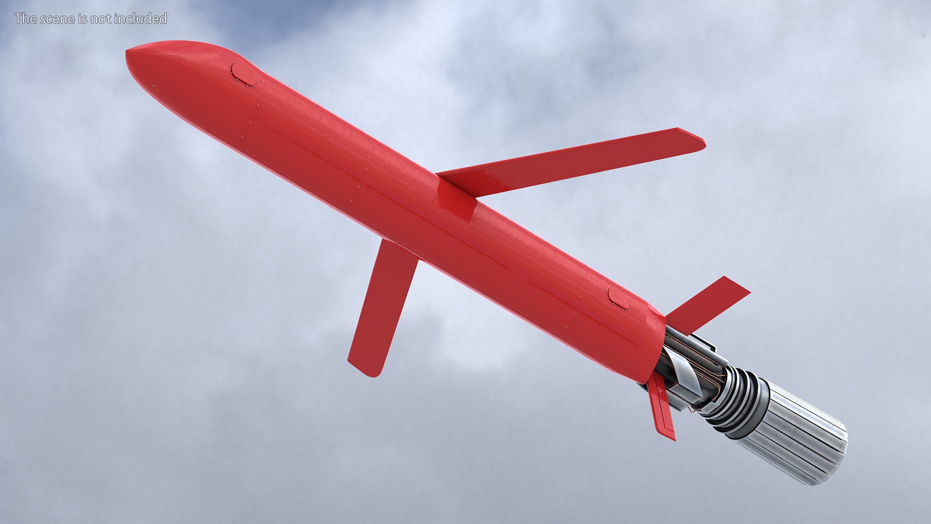 3D Nuclear Cruise Missile Burevestnik 9M730 SSC-X-9 Skyfall - TurboSquid 2222208