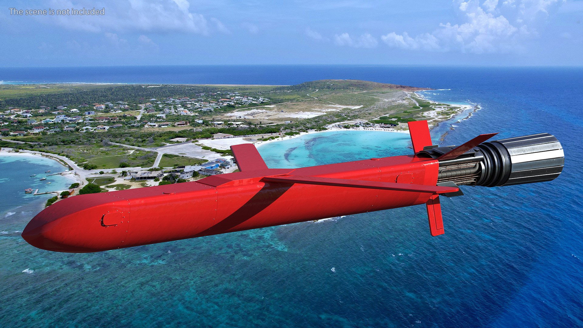 3D Nuclear Cruise Missile Burevestnik 9M730 SSC-X-9 Skyfall ...