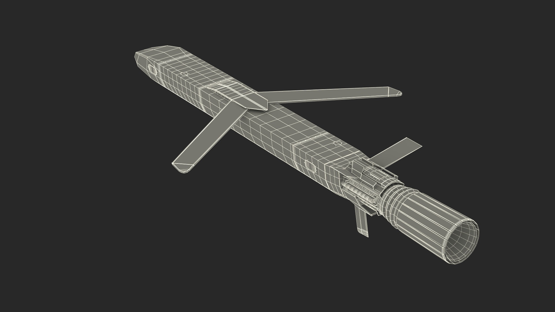 3D Nuclear Cruise Missile Burevestnik 9M730 SSC-X-9 Skyfall ...