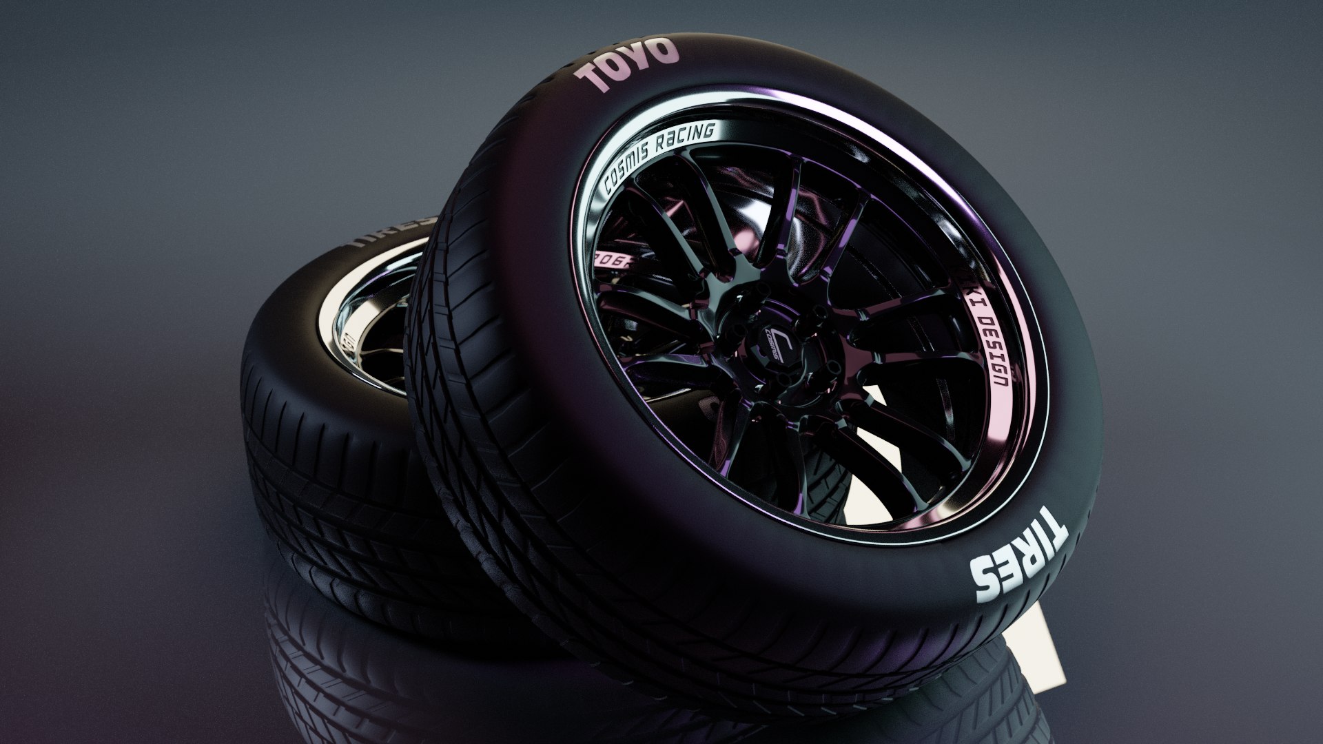 Cosmis Racing XT206R With Toyo Tires 3D - TurboSquid 1989973