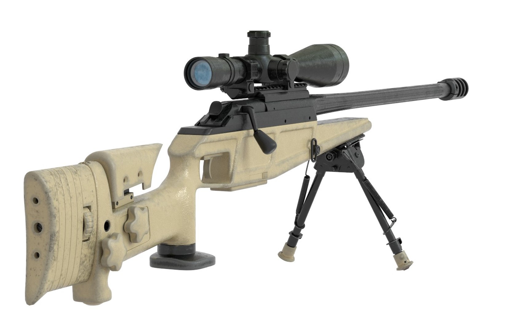 3D SIG Blaser R93 LRS2 Tactical Model - TurboSquid 2024509