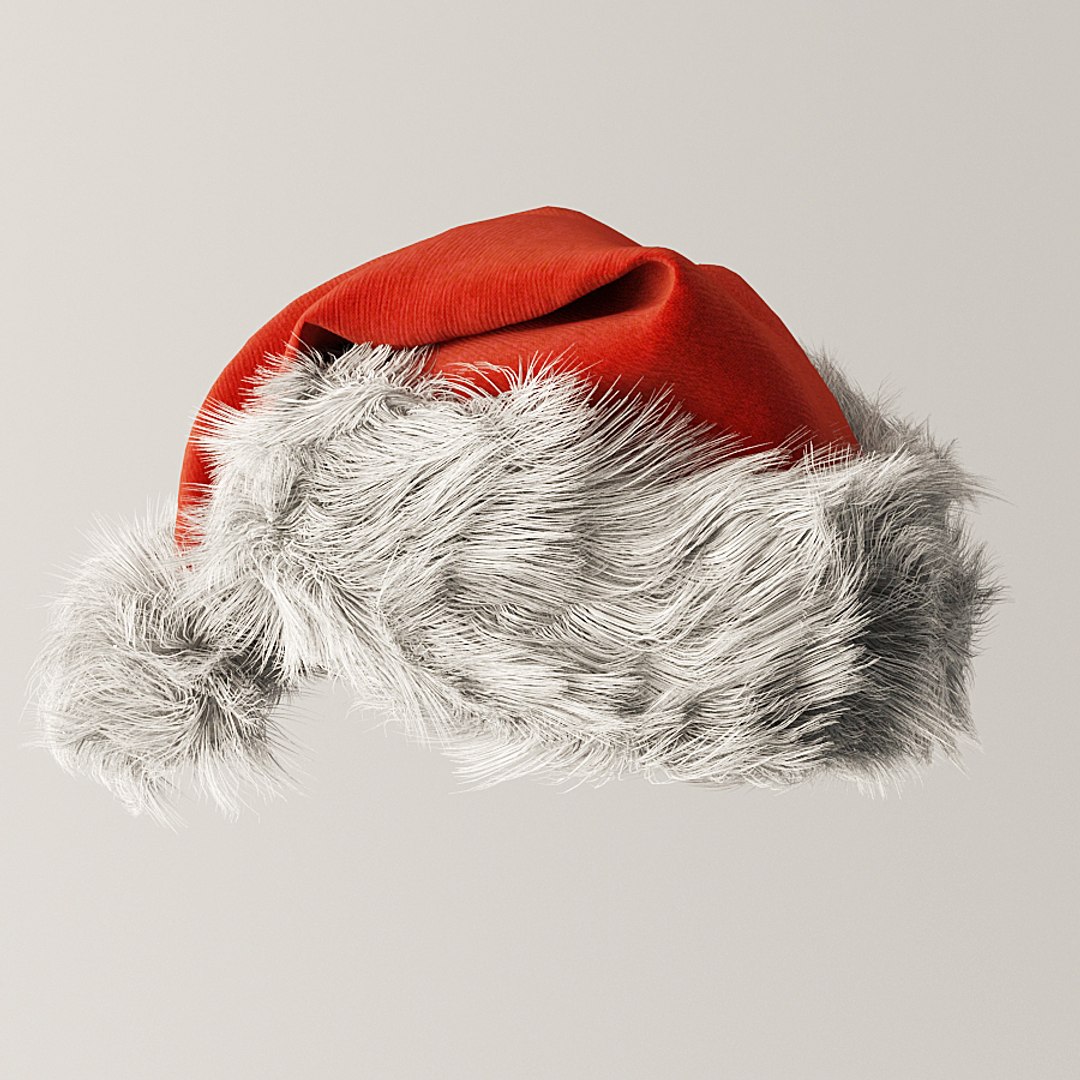 santa hat fbx