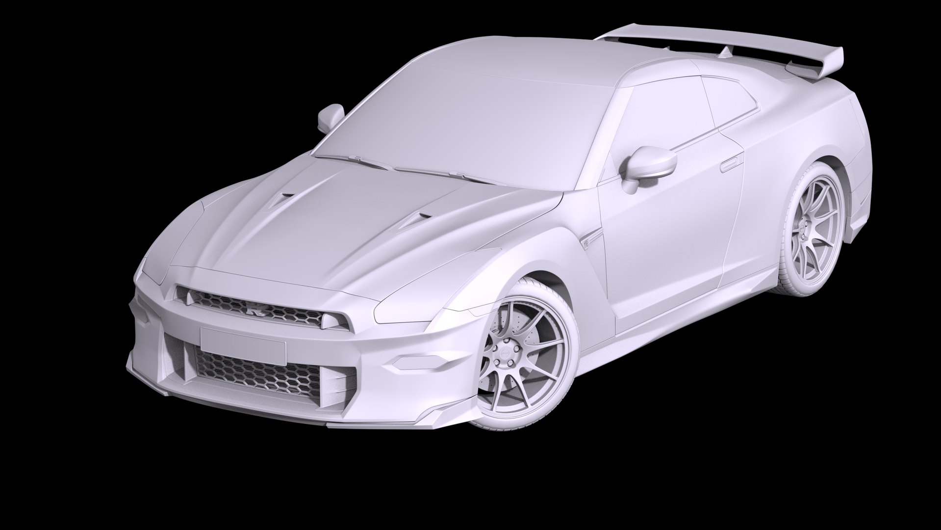 Nissan GT-R R35 2024 3D - TurboSquid 2339621