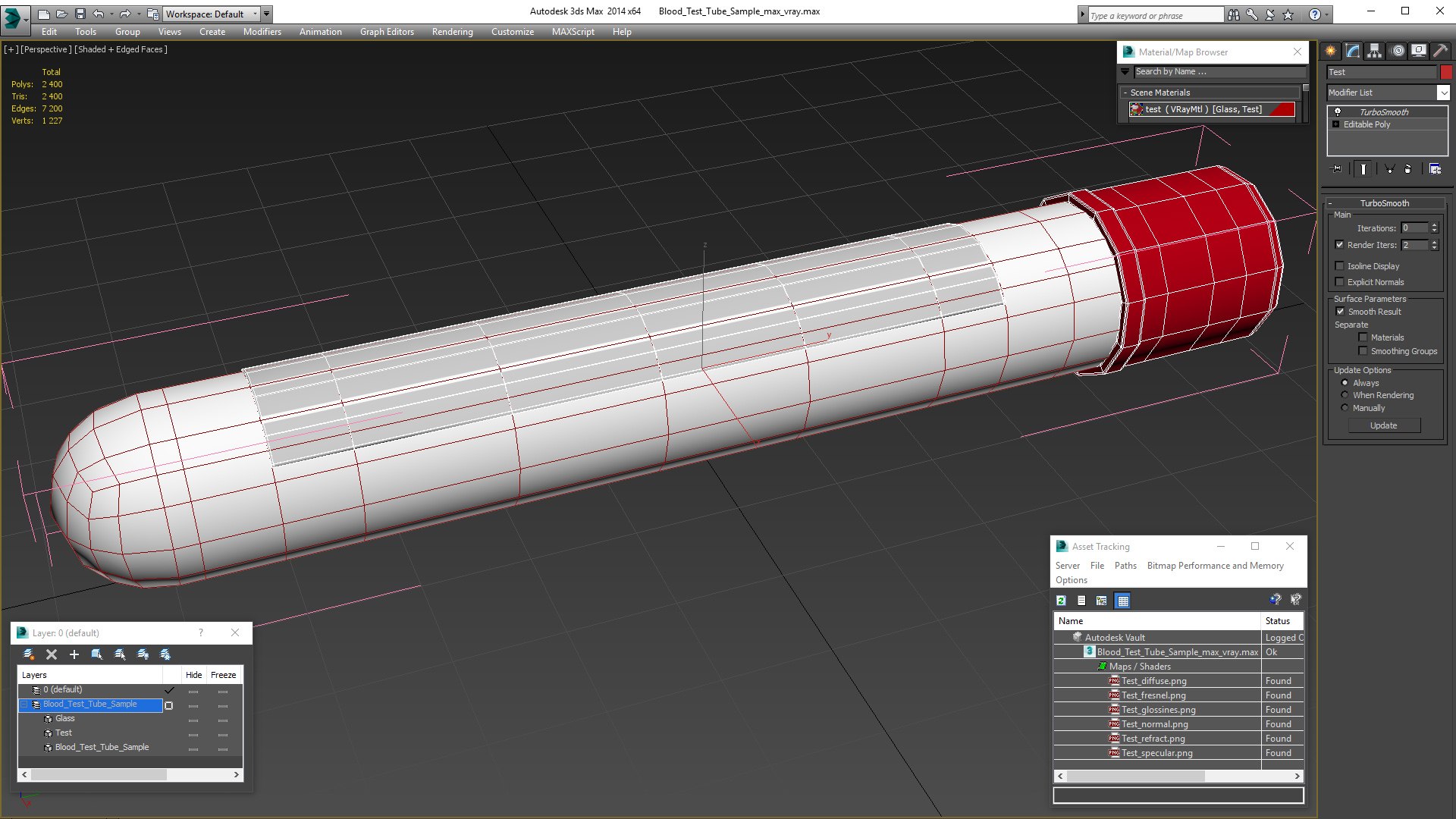 Blood Test Tube Sample 3D - TurboSquid 1561802