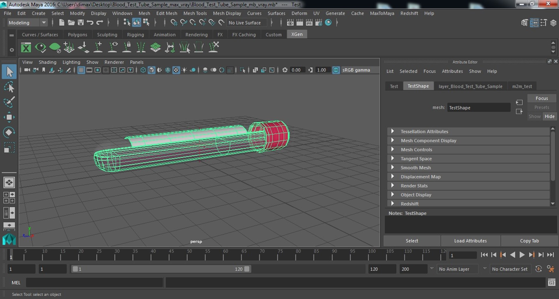 Blood Test Tube Sample 3D - TurboSquid 1561802