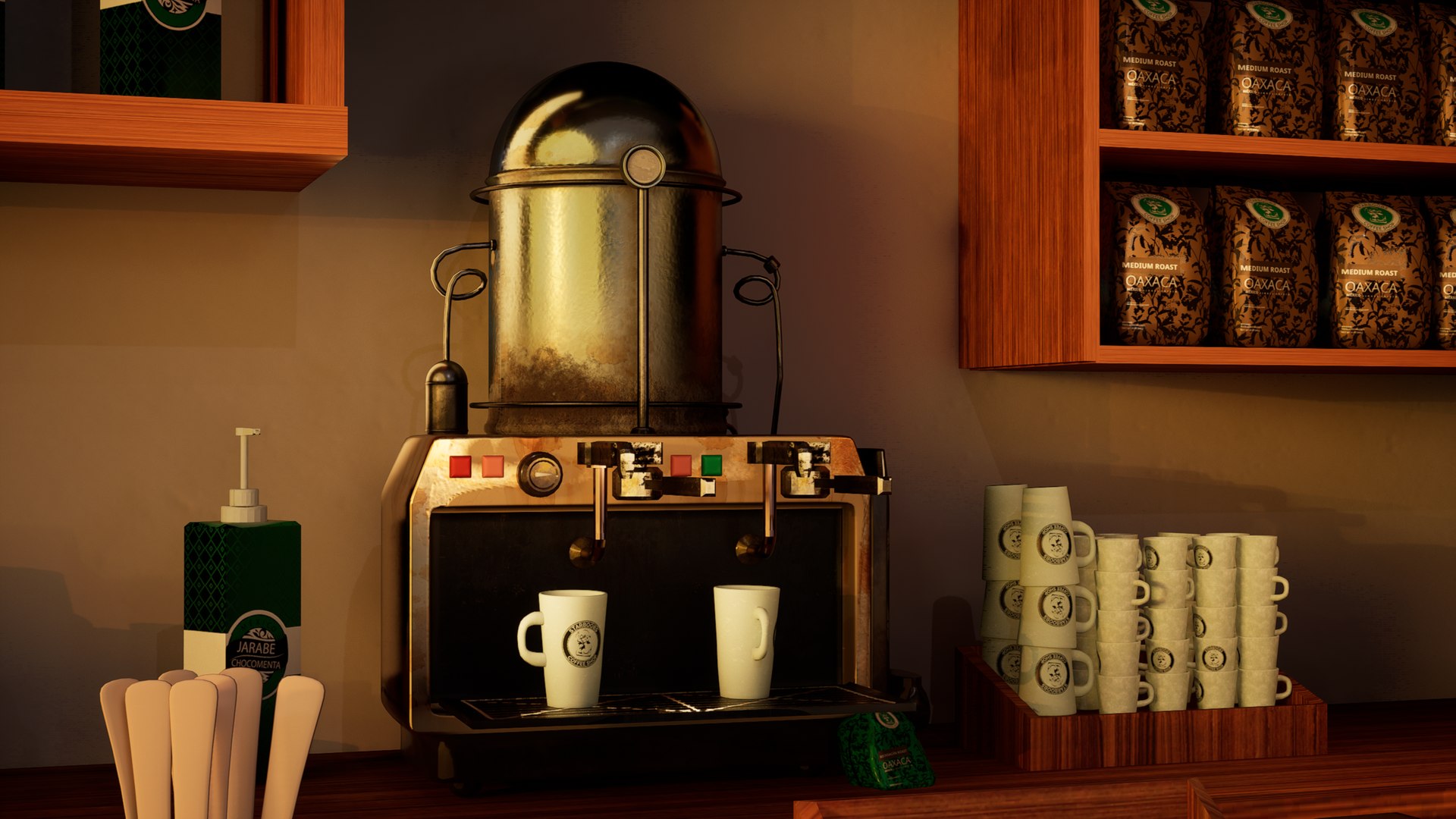 3D ESPRESSO MACHINE Model - TurboSquid 2212150