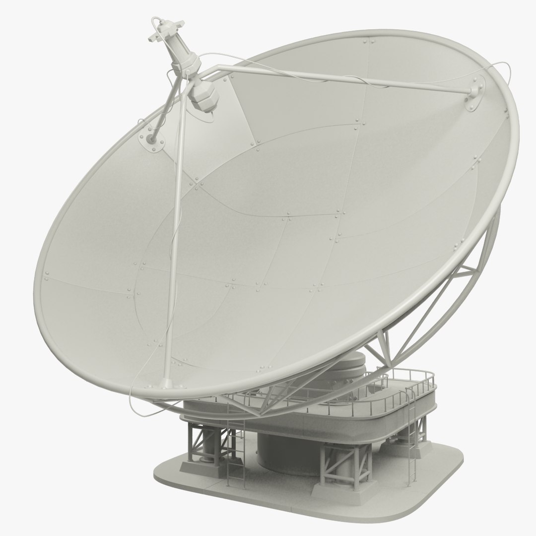 3D Model Satellite Dish - TurboSquid 1197367