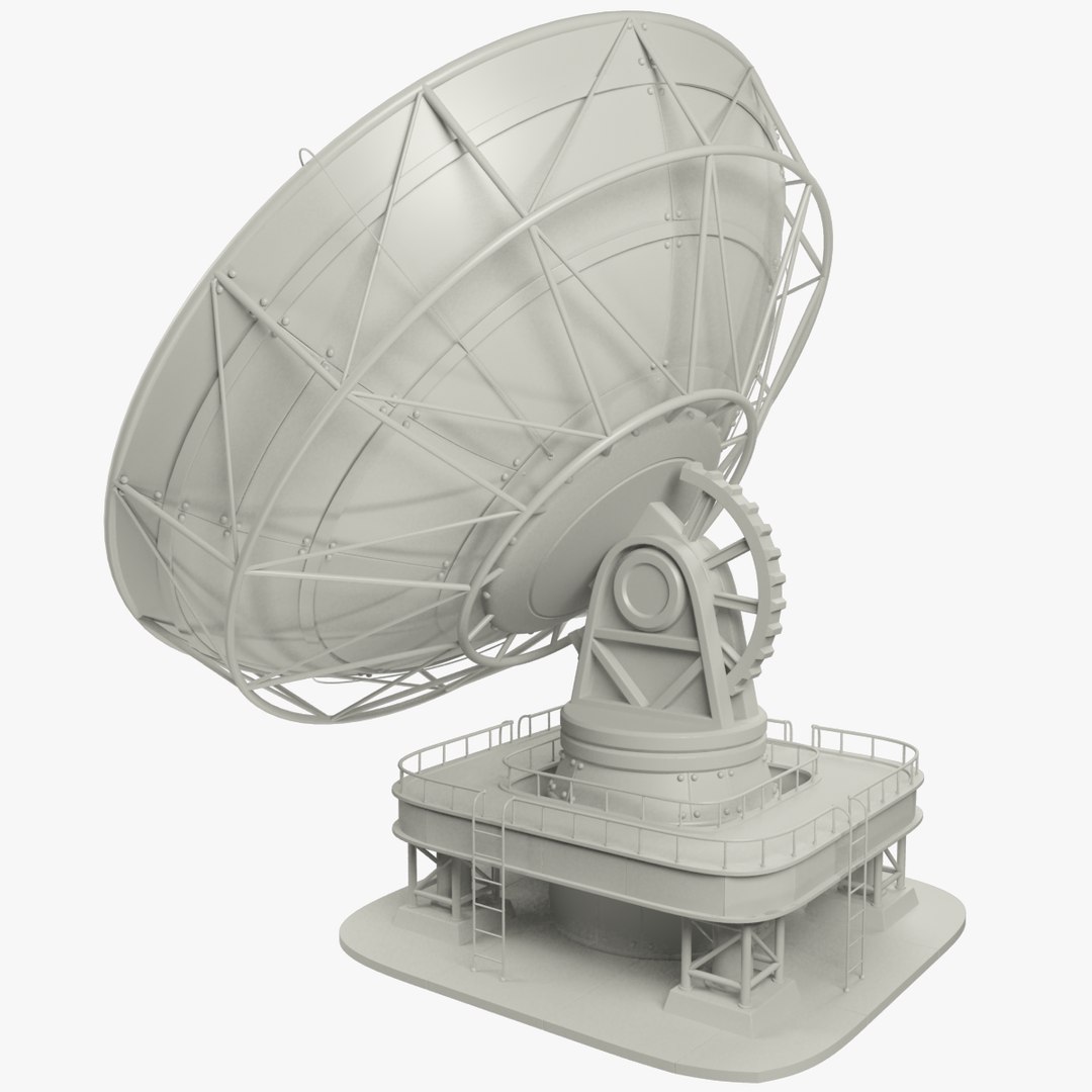 3D Model Satellite Dish - TurboSquid 1197367