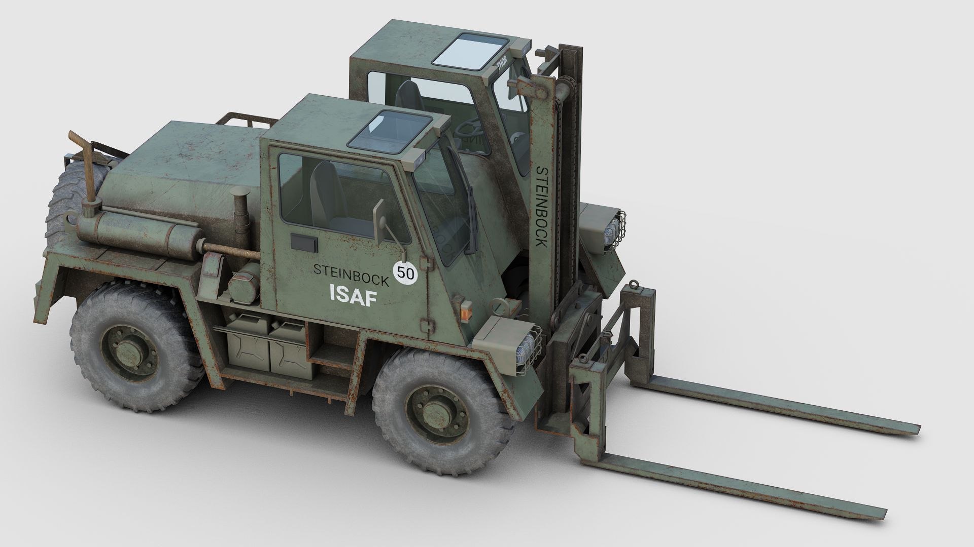 max german military forklift fug
