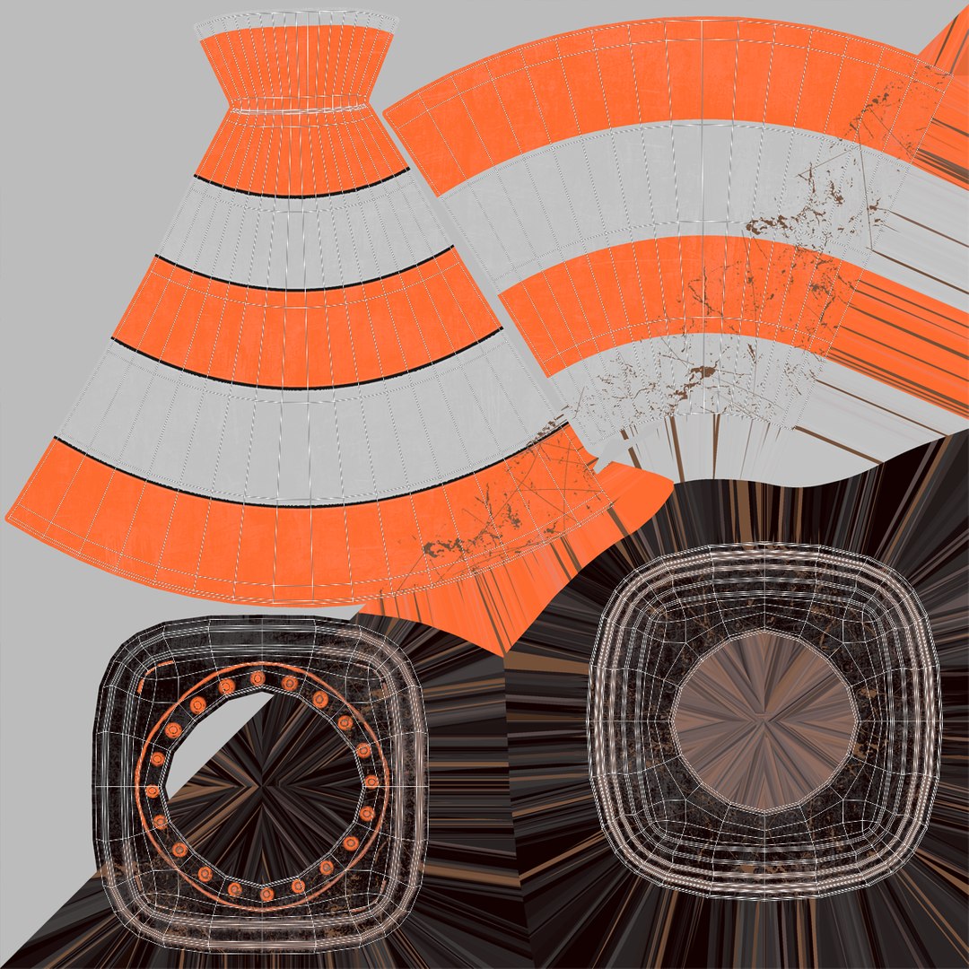 3d Model Traffic Cone