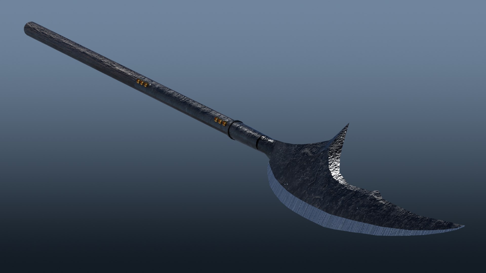 3D Medieval Glaive Model - TurboSquid 2254151