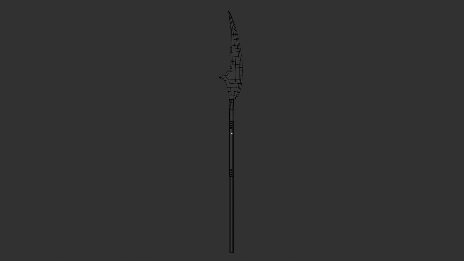 3D Medieval Glaive Model - TurboSquid 2254151