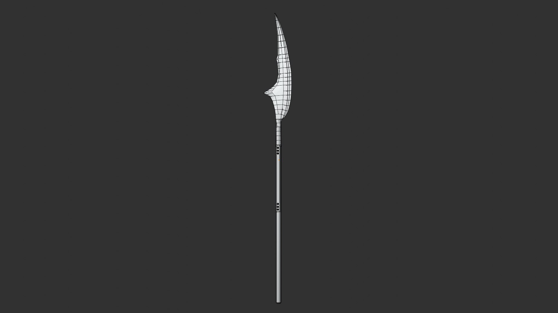 3D Medieval Glaive Model - TurboSquid 2254151
