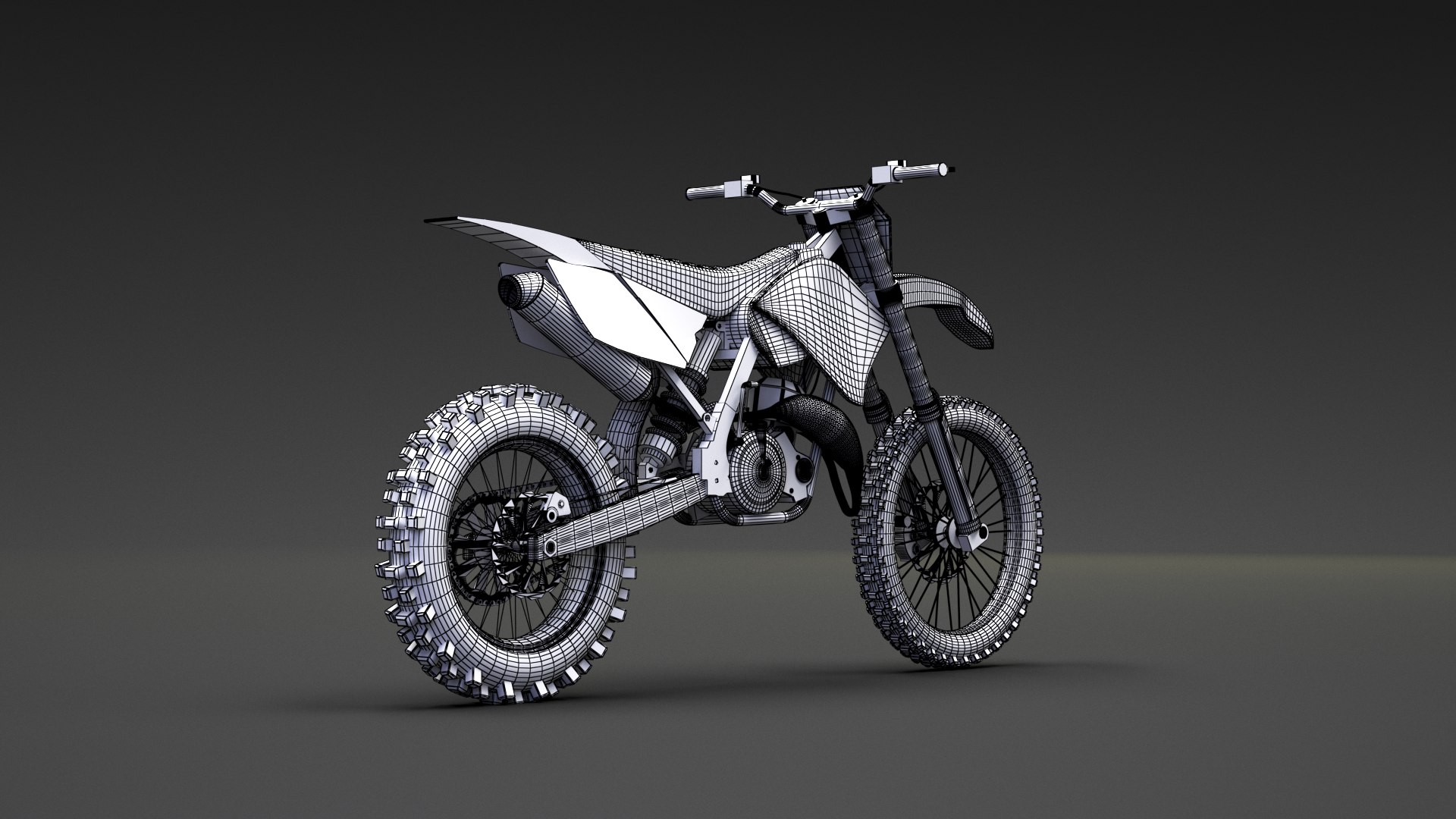 3D Dirt Bike Model - TurboSquid 1705167