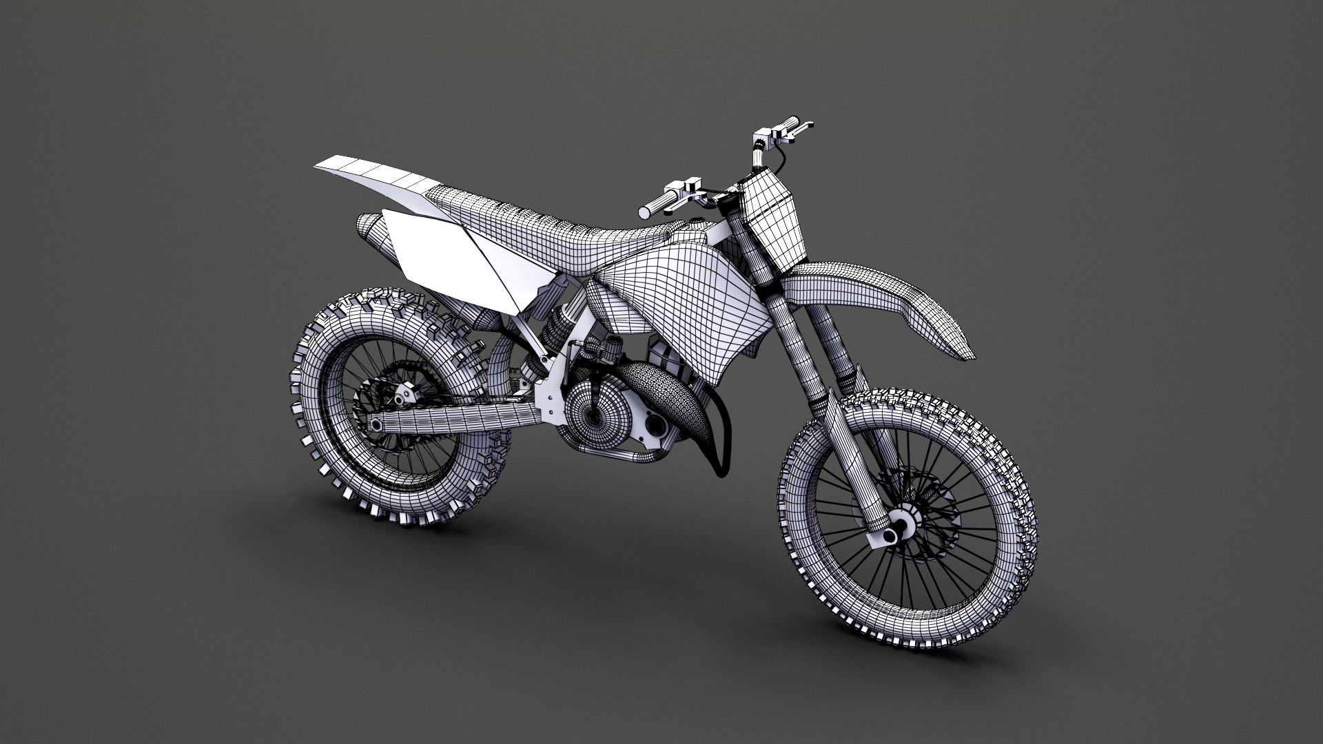 3D Dirt Bike Model - TurboSquid 1705167