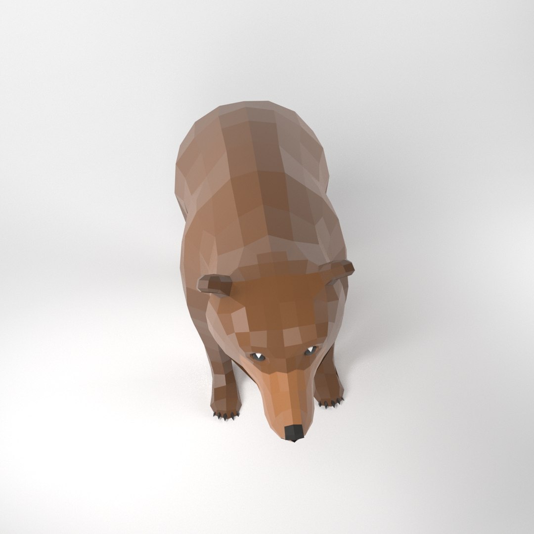3D Bear Animation Model - TurboSquid 1340932