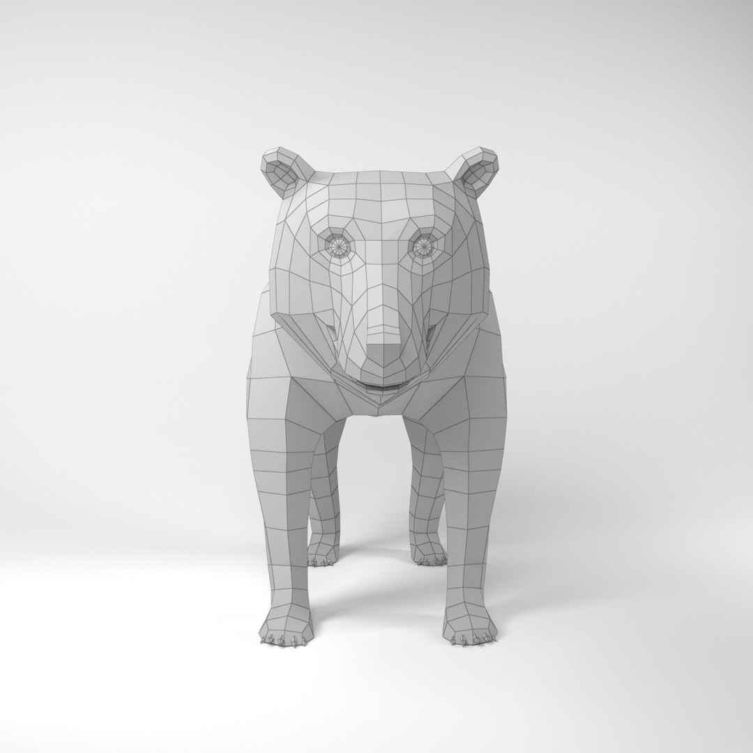 3D Bear Animation Model - TurboSquid 1340932