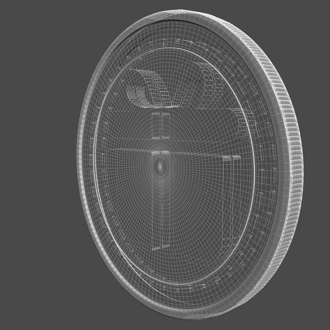 3D Gifto Cryptocurrency Gold Coin - TurboSquid 1856746