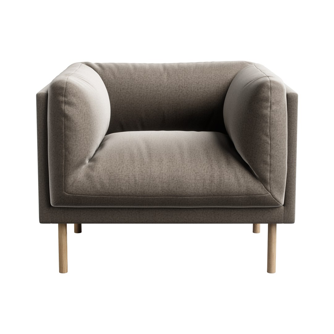 3D Model Paste Armchair - TurboSquid 2174819