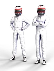 nakajima f1 driver 3d model