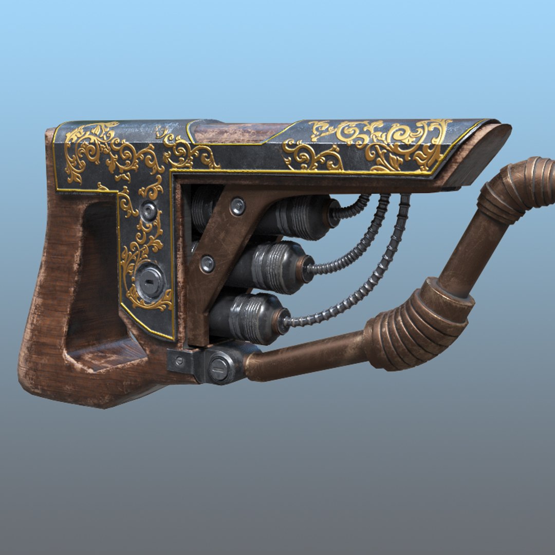 Steampunk Rifle Max