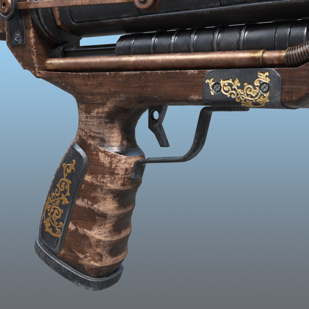 Steampunk Rifle Max