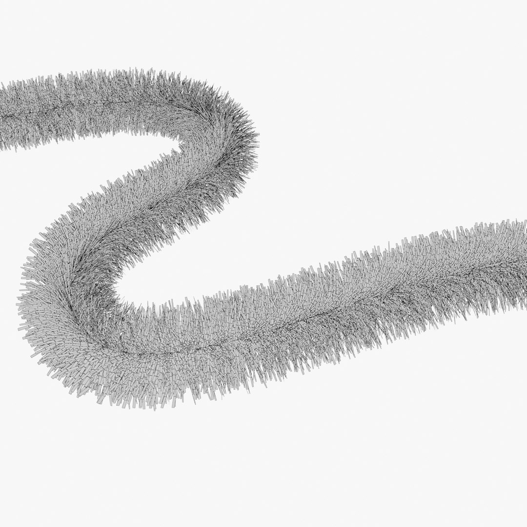 Christmas Tinsel 3D Model - TurboSquid 1208521