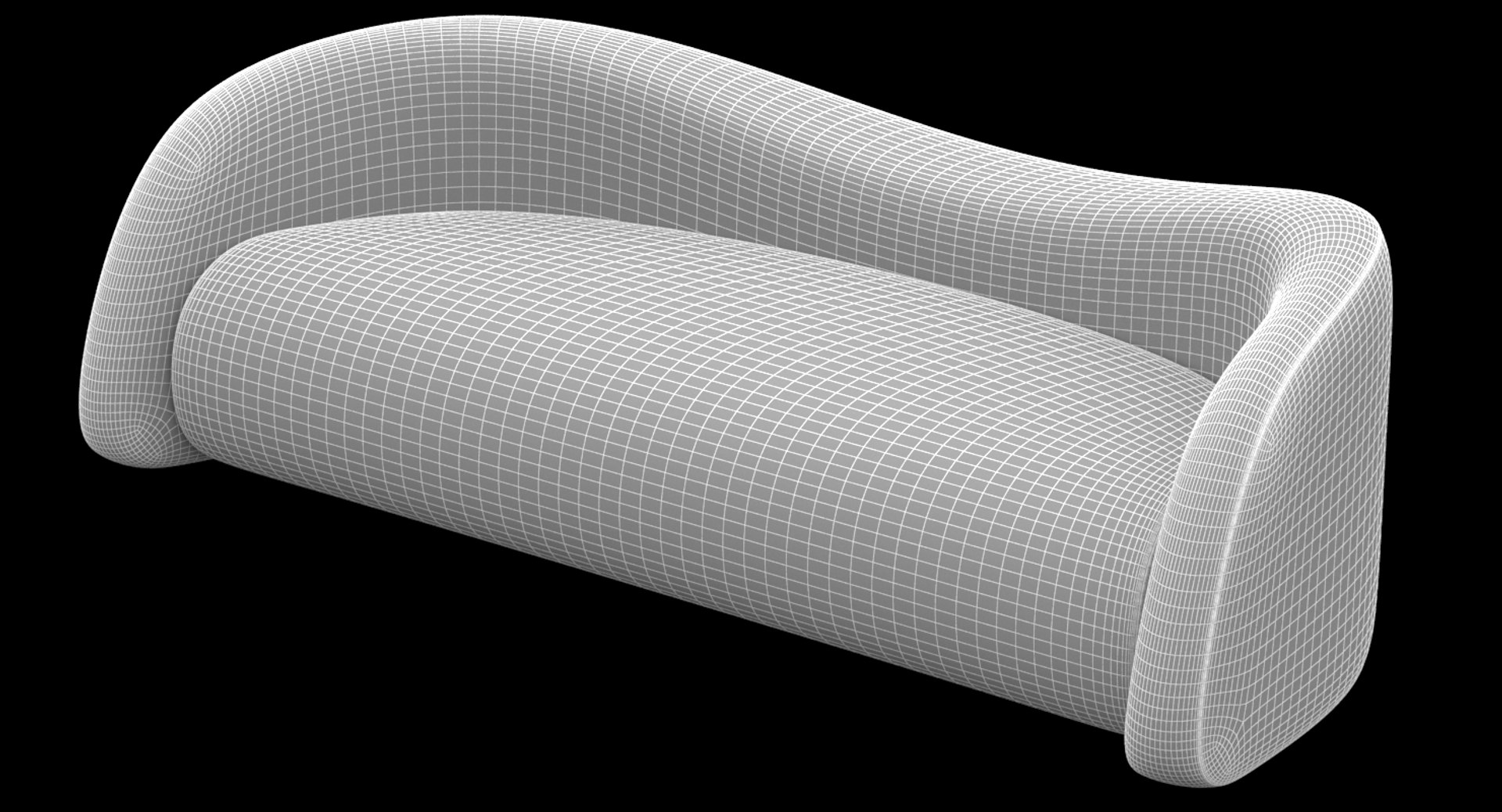 Raphael Navot Moon Sofa 3D Model - TurboSquid 1502563