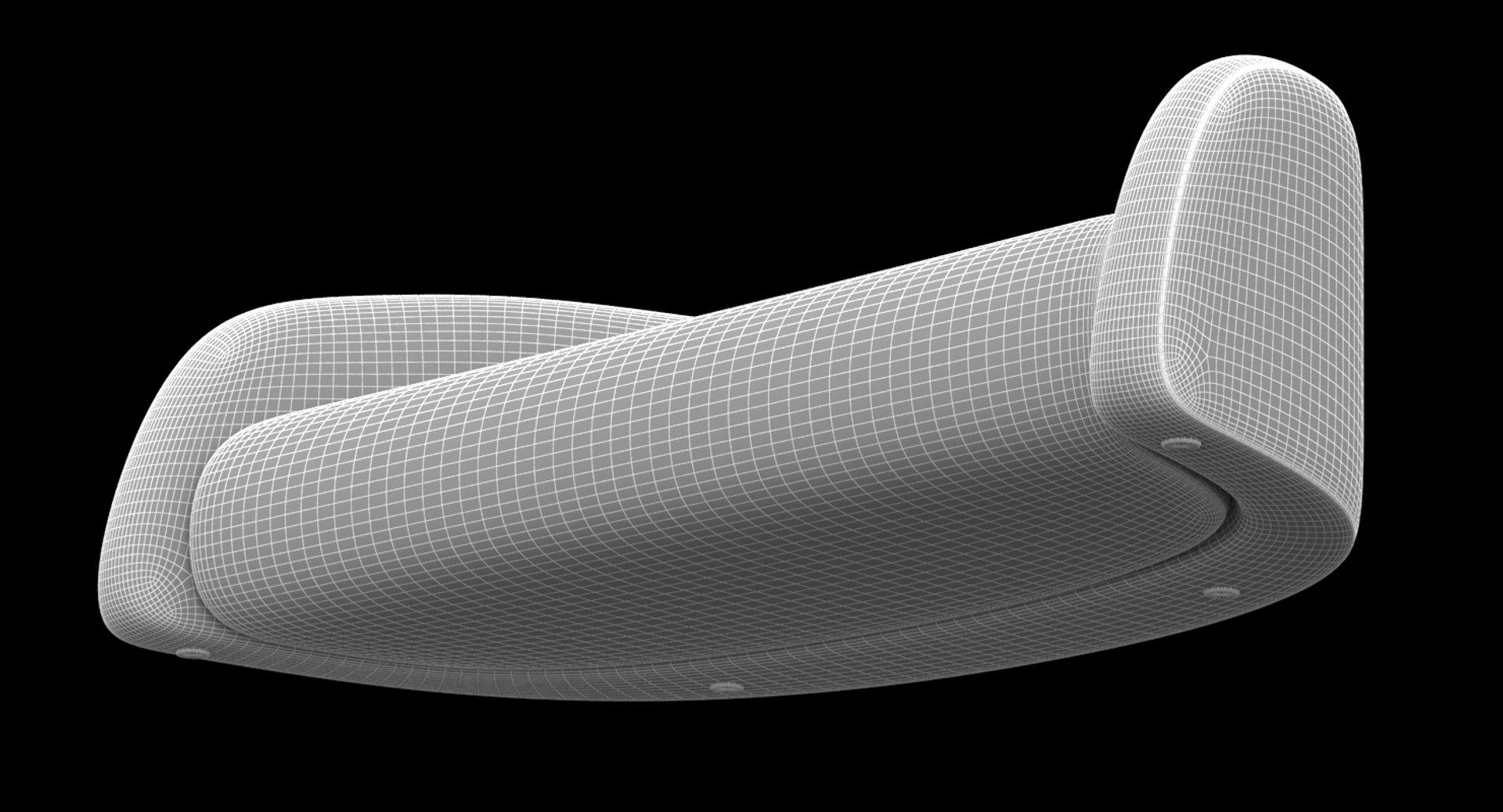 Raphael Navot Moon Sofa 3D Model - TurboSquid 1502563