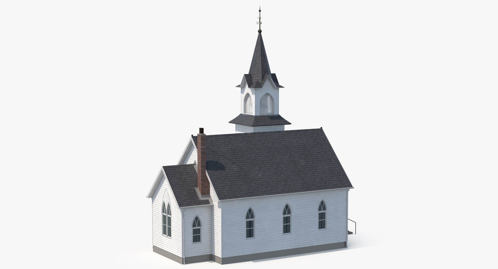 Chapel 3D Model - TurboSquid 1164081