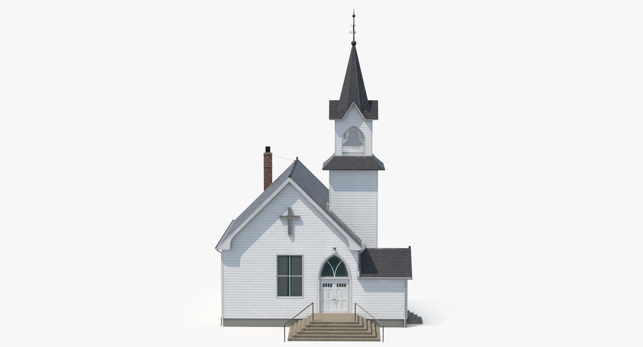 Chapel 3D model - TurboSquid 1164081
