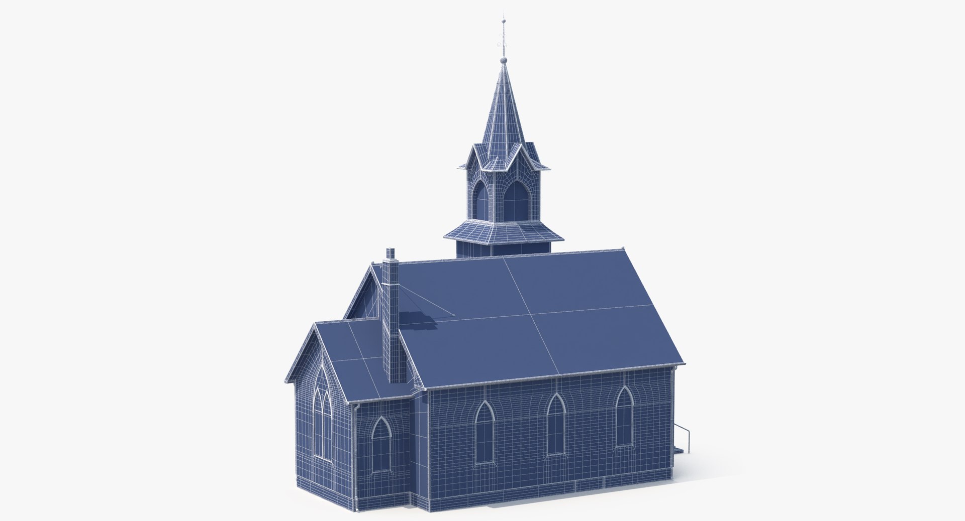 Chapel 3D Model - TurboSquid 1164081