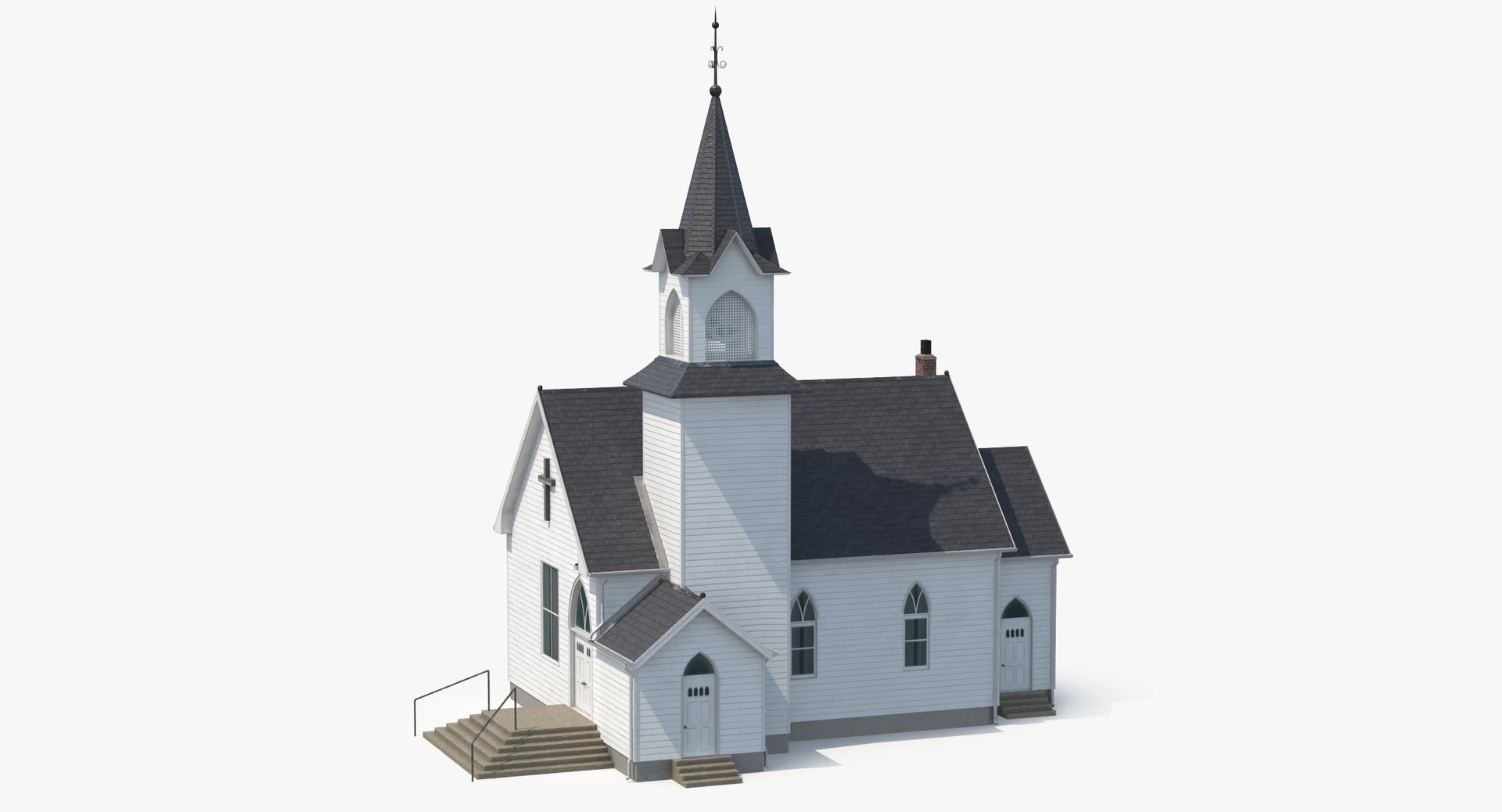 Chapel 3D Model - TurboSquid 1164081