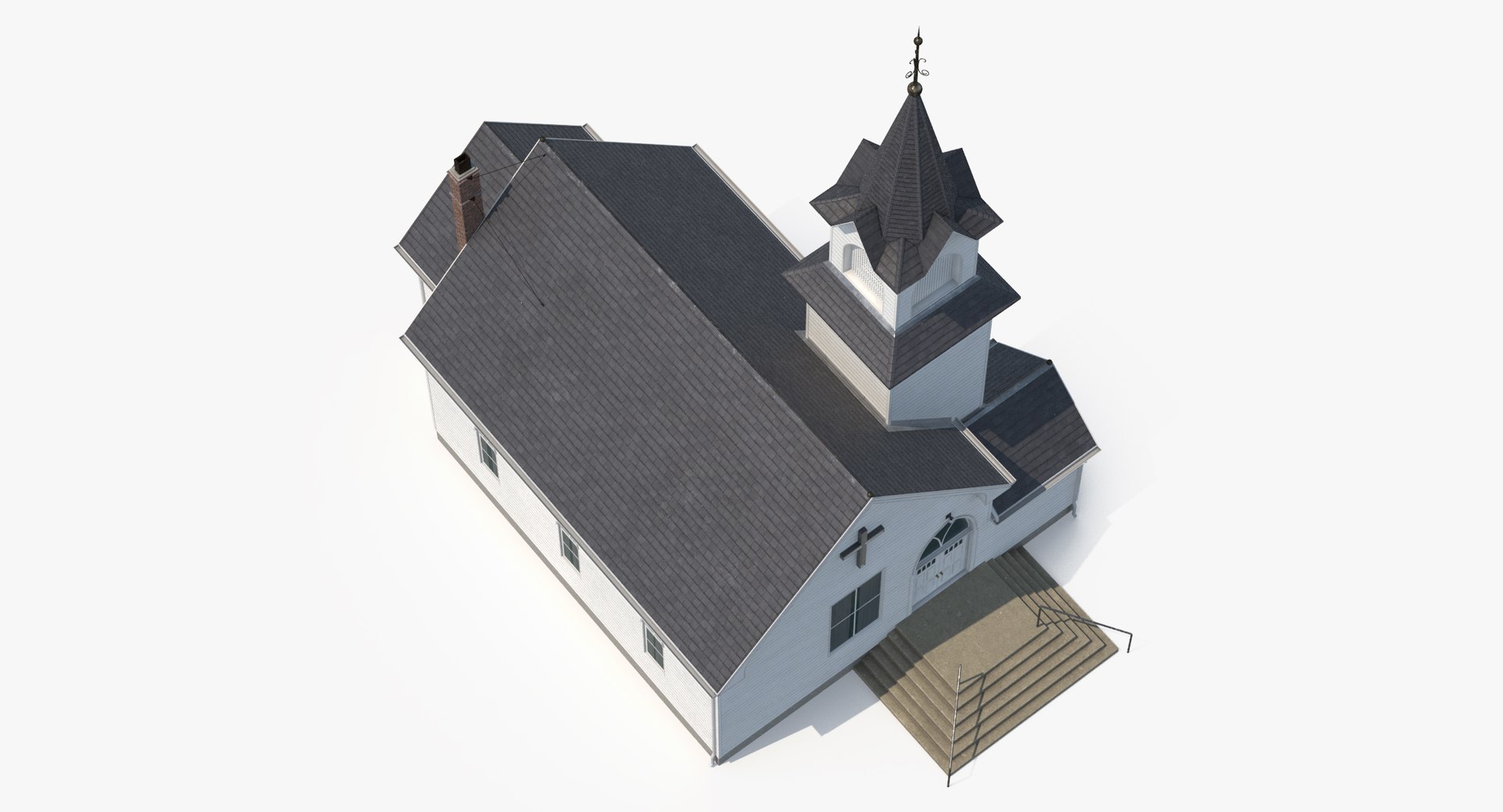 Chapel 3D Model - TurboSquid 1164081