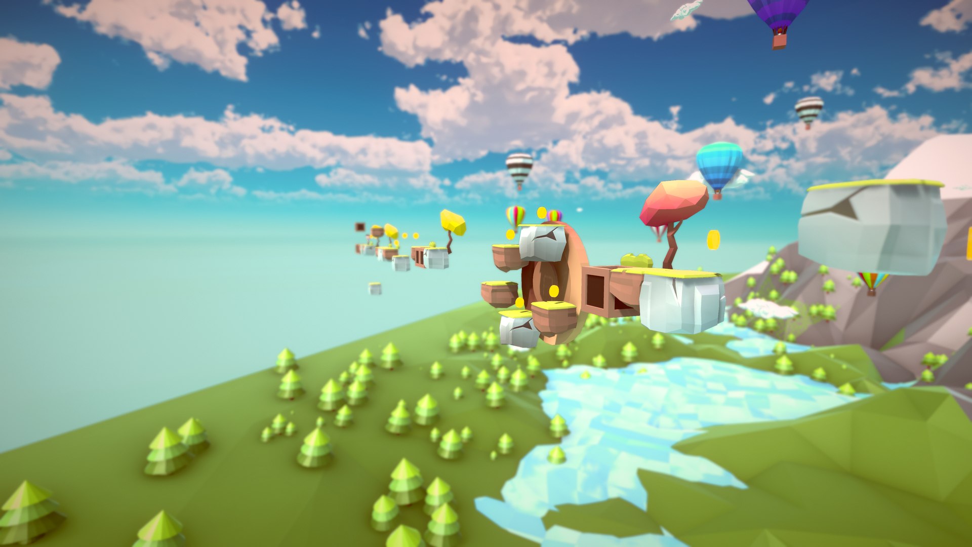 3D Platformer Game Kit - Low Poly 3D Model - TurboSquid 1953179