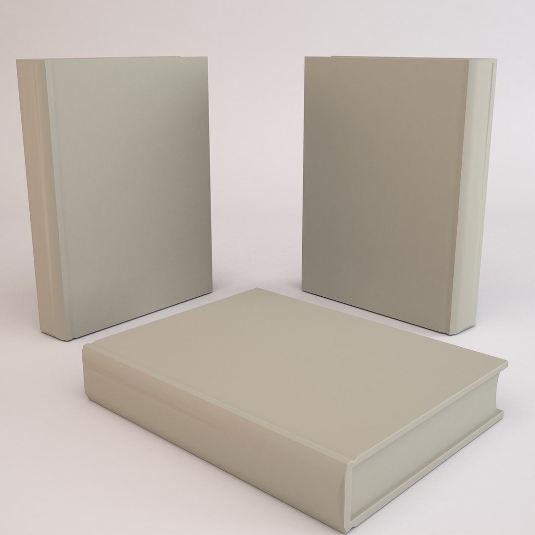 Old Books Mega 330 3d Model