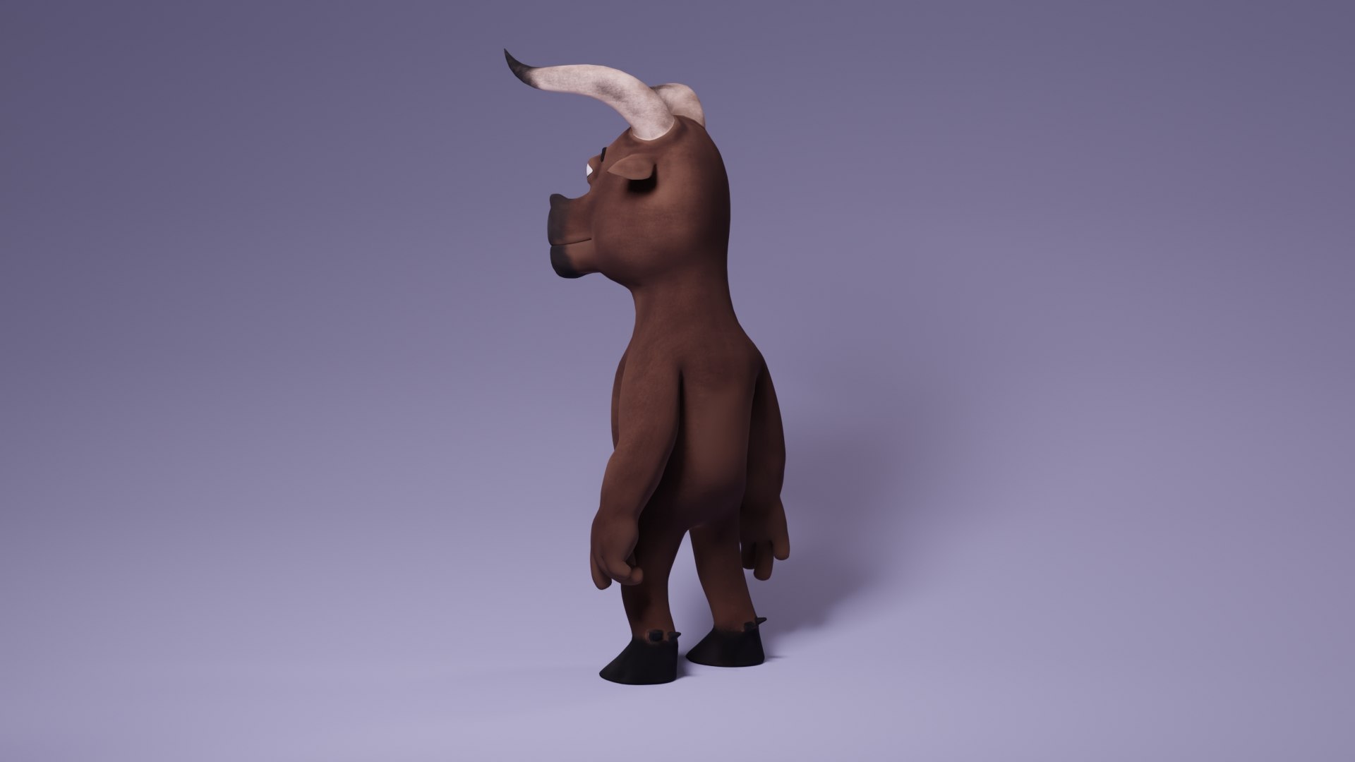 3D Toon Humanoid Bull - TurboSquid 1774531