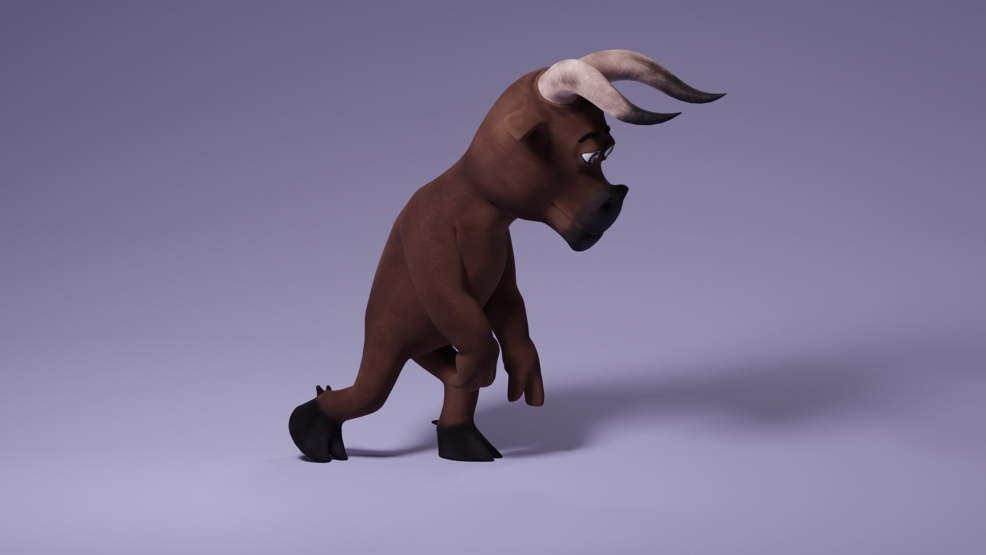3D Toon Humanoid Bull - TurboSquid 1774531