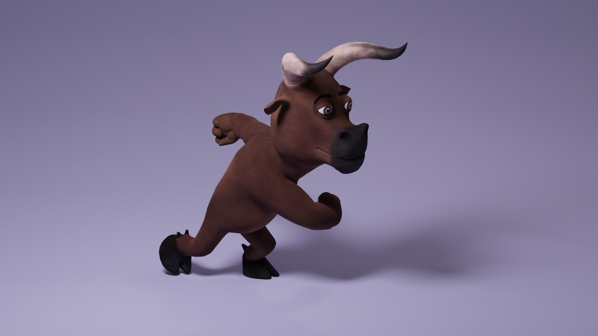 3D Toon Humanoid Bull - TurboSquid 1774531