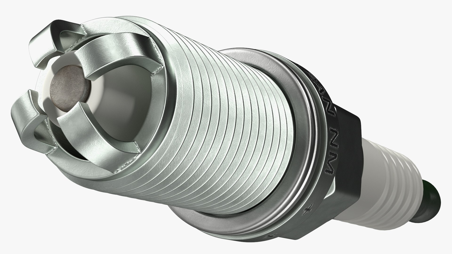 Spark Plug 4 Electrode model - TurboSquid 2145677