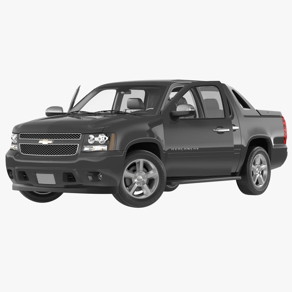 3d model chevrolet avalanche gmt900