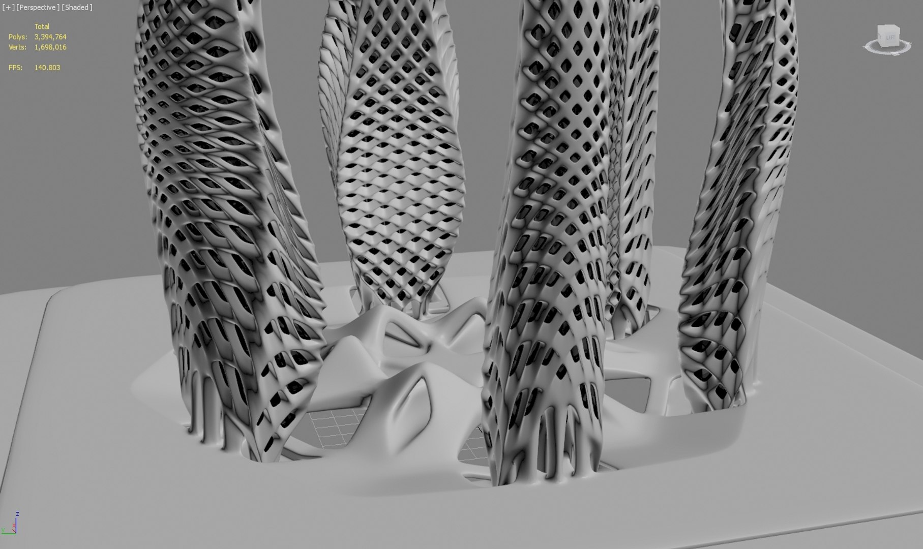 High-rise Organized Cluster 3D - TurboSquid 1460366