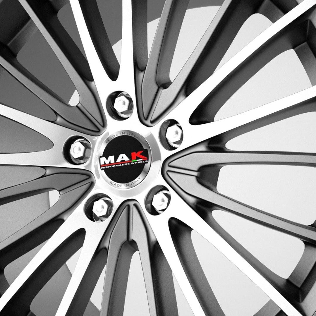 3d Mak Venti Zenith Rims Model